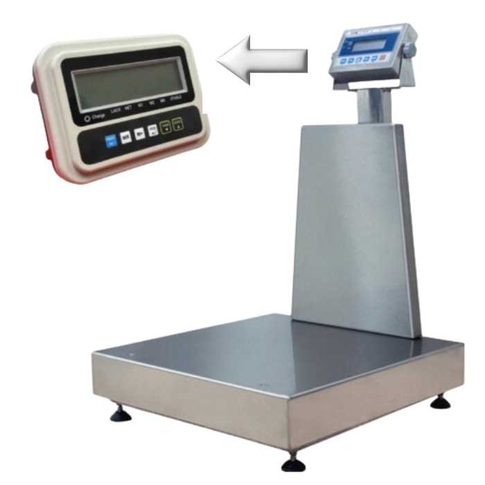 Cas BI200 300-600 Kg 70*80 Ful Paslanmaz Baskül - drbarkod.com